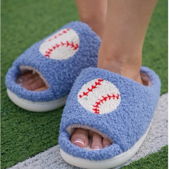 LiveLoveGameday | Shoes | Bnwt Baseball Slippers | Poshmark